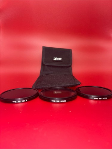 3 Xtech ND2, ND4, ND8 58mm Filters, With A Case. | eBay