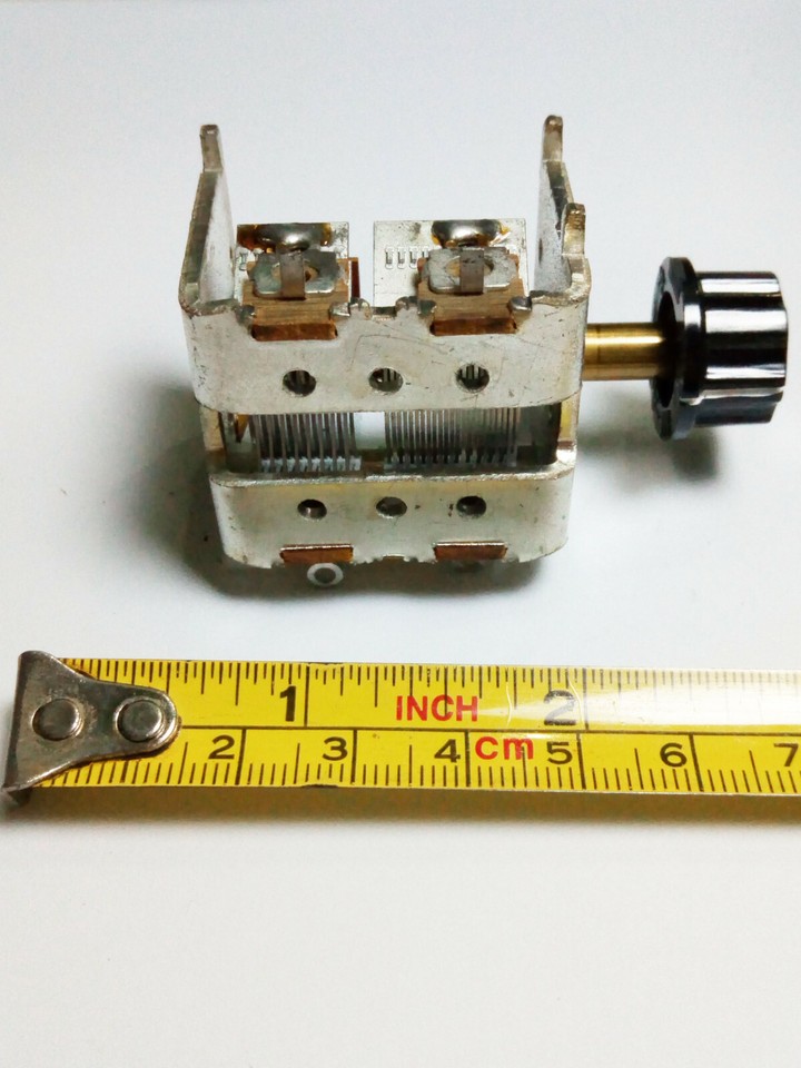 ALPS Variable Capacitor 25-450pf + Turning Knob ( post via Express Mail ...