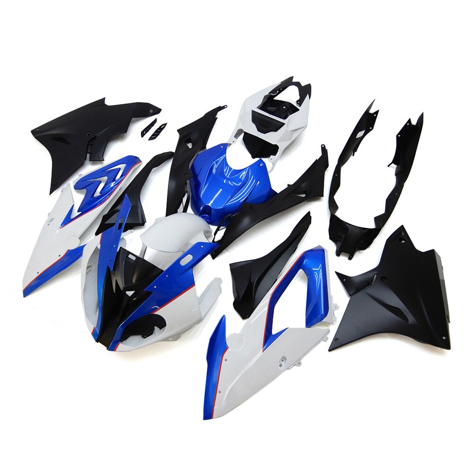 ABS Plastic Bodywork For 2017 2018 BMW S1000RR Injection Fairings Full ...