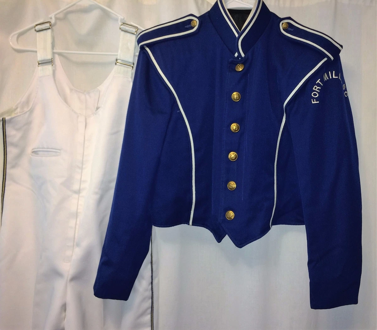 Blue Marching Band Uniforms
