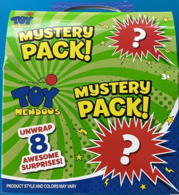 NEW TOY MENDOUS MYSTERY PACK TOY UNWRAP 8 AWESOME SUPRISES | eBay