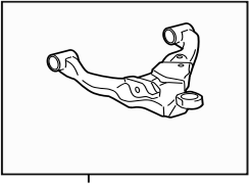 48068-04040 Toyota Arm sub-assy, front suspension, lower no.1 rh ...