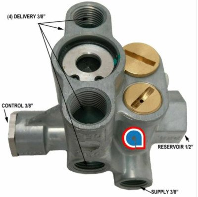 SPRING BRAKE VALVE REPLACES BENDIX 110800 | eBay