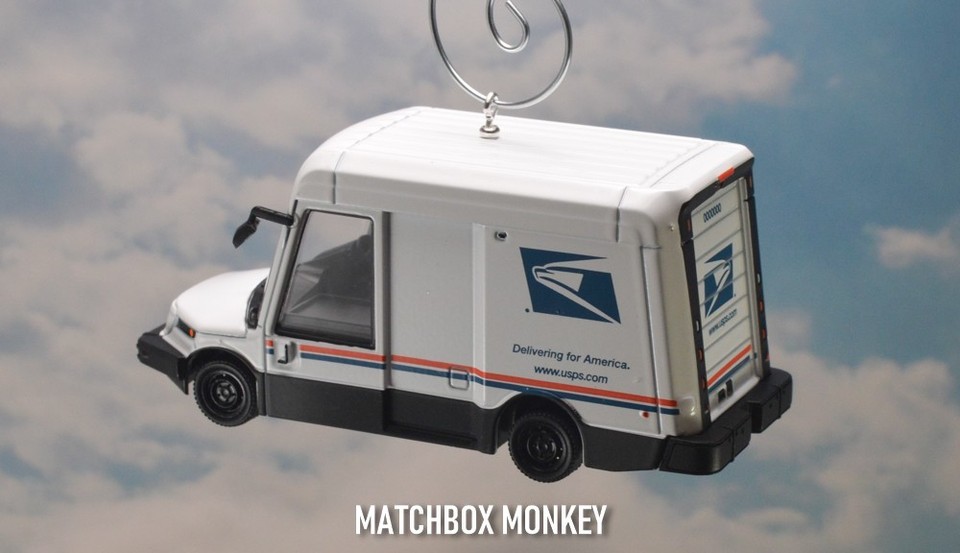 USPS US Postal Service Mail Delivery Truck Oshkosh NGDV Christmas ...