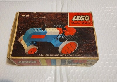 RARE Vintage LEGOS TRACTOR SET COOL Collectible Toy Vintage Toy Set | eBay