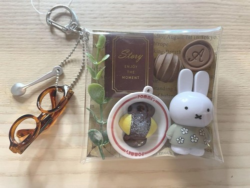 Miffy Gacha Packing Pouch - Omelette Rice Design - New Collectible Bag ...