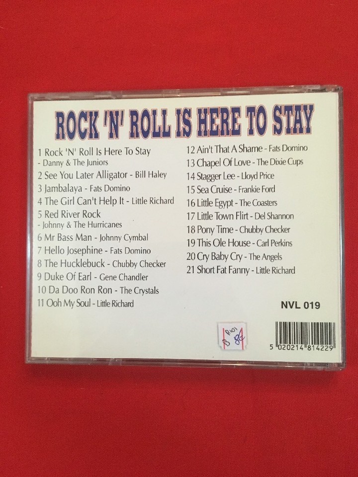 ROCK’N’ROLL IS HERE TO STAY NVL019 COMPILATION ROCK ÉTAT BON CD | eBay