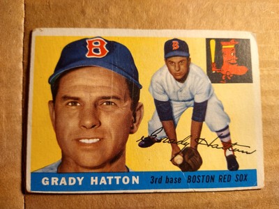 1955 Topps #131 Grady Hatton Boston Red Sox baseball card | eBay