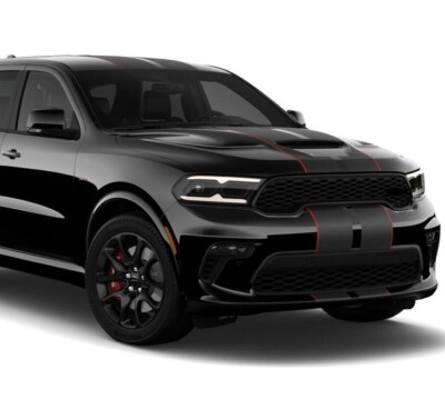 Dual Decal stripe Redline FOR Dodge Durango hood roof SXT, GT,GT PLUS ...