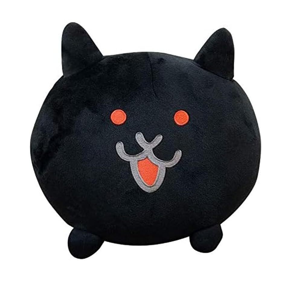 PONOS The Battle Cats Plush Doll KILLER CAT 9.1" Stuffed Toy Nyanko ...
