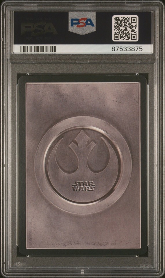 1995 Decipher Star Wars CCG LUKE SKYWALKER Limited Black Border PSA 10 ...