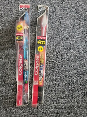 1998 Colgate Star Wars C-3PO Jar Jar Binks Toothbrush Set Unopened | eBay