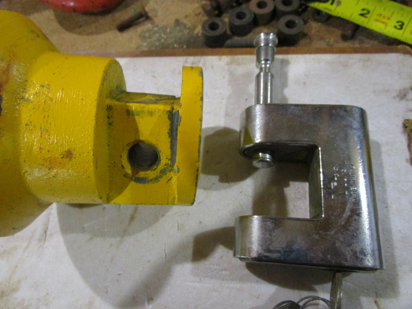 3" Sabot Universal Trailer Boot Lock w/2 Keys | eBay