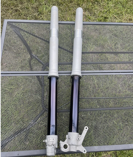 KAWASAKI Front Fork Set Complete suspension SSF Spring 48mm kx 125 250 ...