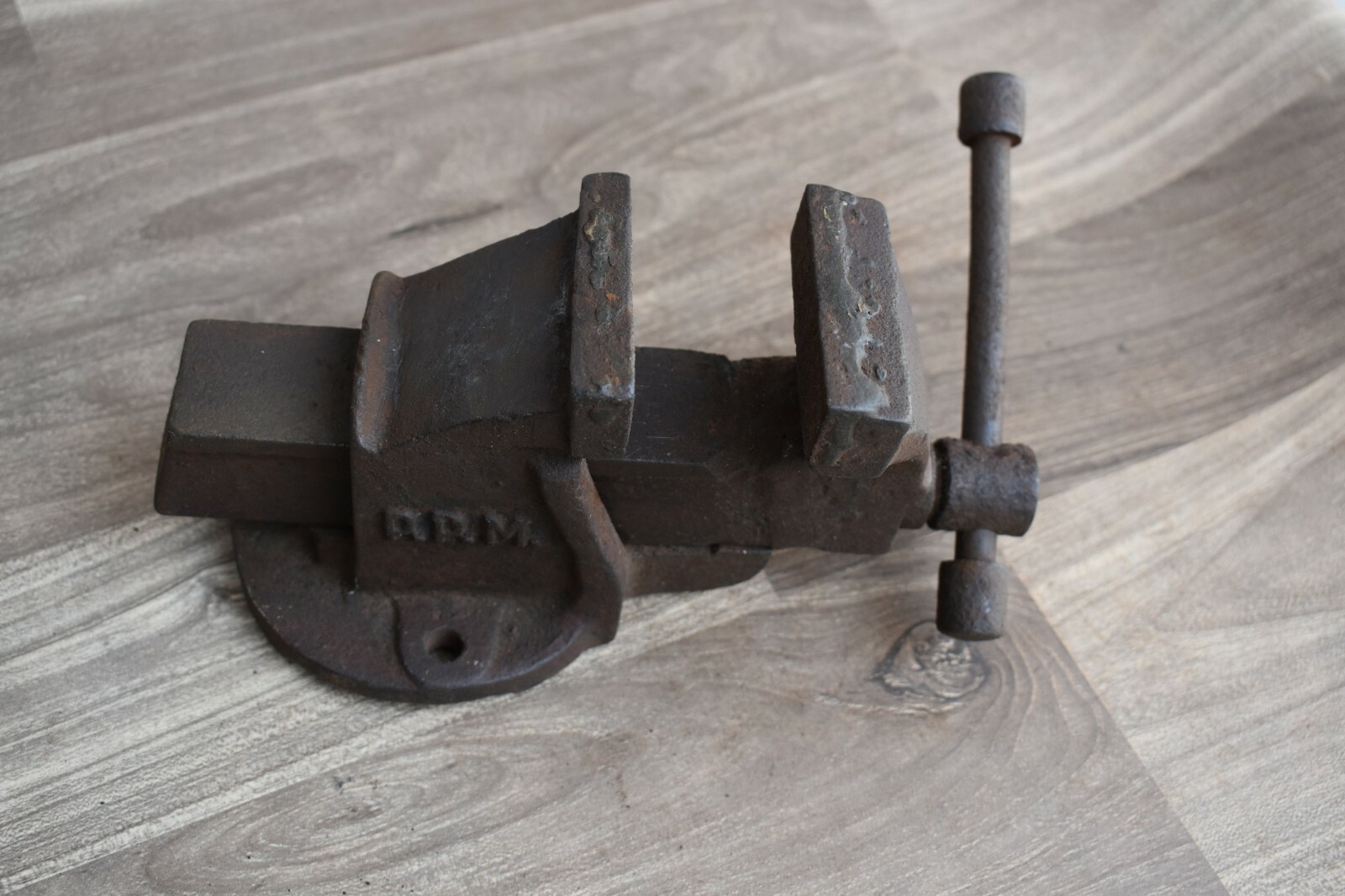 Vintage Iron Vice table bench Vice Jeweler Watchmaker blacksmith tool ...