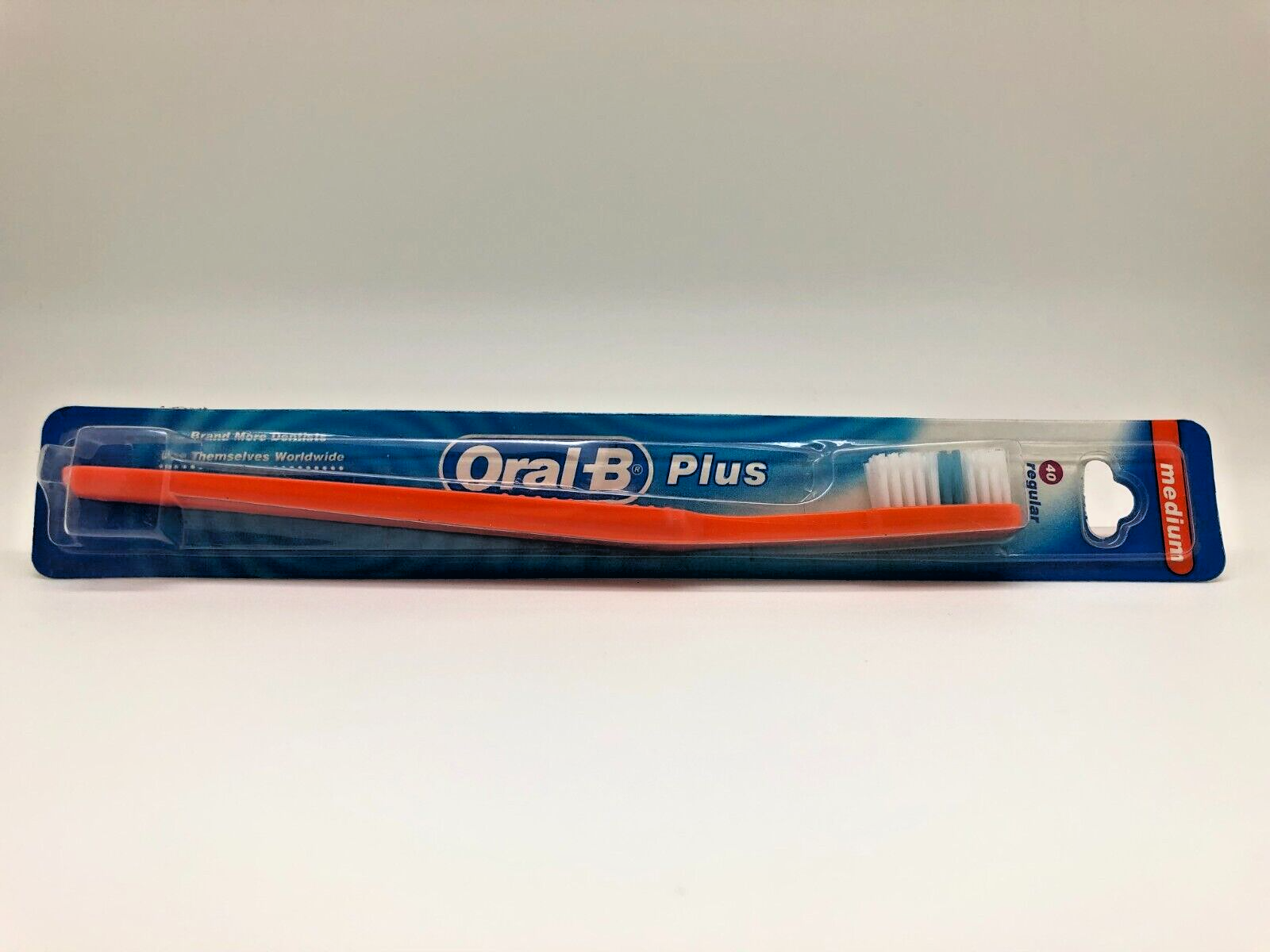 NEW Medium Toothbrush Set of 3 1 Oral-B Plus 2 Sav-On Osco | eBay