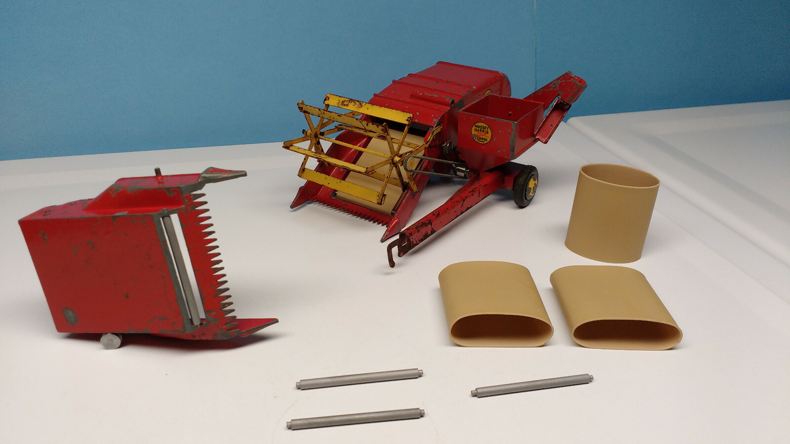 Reuhl Massey Harris toy clipper combine replacement rubber Belt | eBay