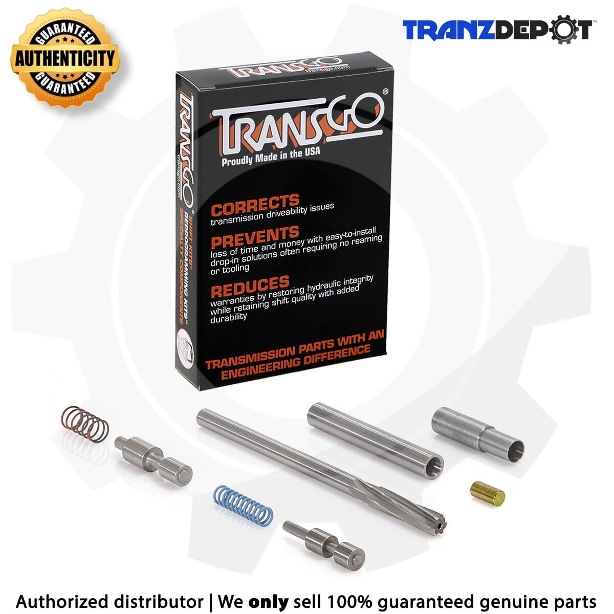 TransGo ZF6HP19 Solenoid and Lube Regulator Repair Kit (#6R80-VBR-WT ...