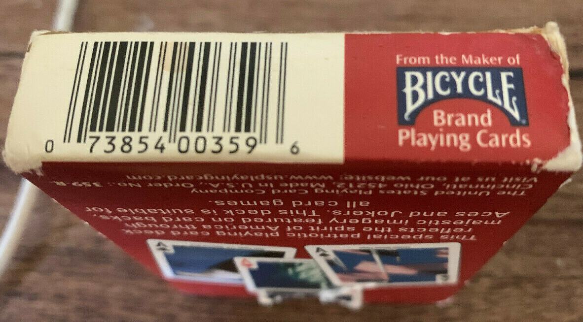 Bicycle American Flag Deck of Playing Cards Patriotic Images | eBay