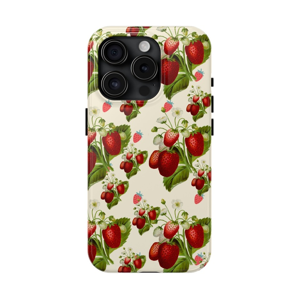 Cute Strawberry Phone Case, Summer Phone Case, Fruit Phone Case, Mom ...