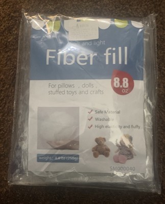 Polyester Premium Fiber Fill, High Resilience Fiber, Stuffing for 250g ...