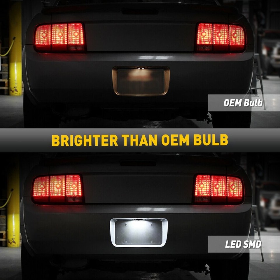 BRIGHT SMD LED License Plate Light Housing Lamp For 2005-2009 Ford ...