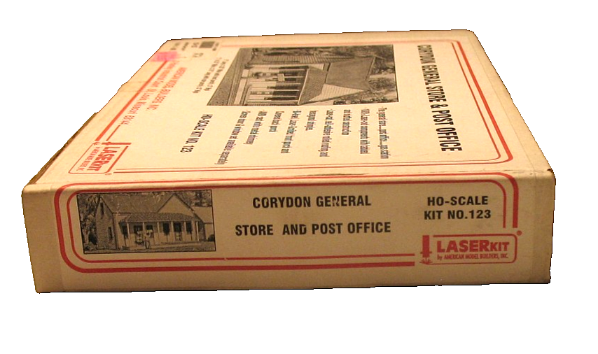 American Model Builders Laser Ho Kit #123 Corydon General Store & Post ...
