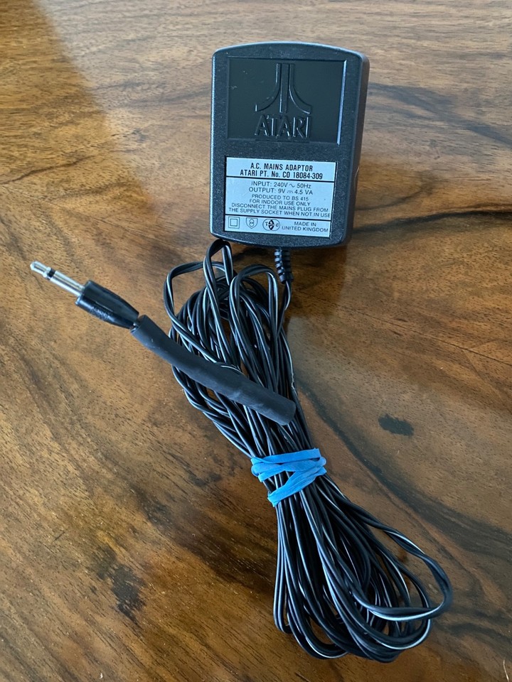 Genuine Atari 2600 UK Adapter Power Supply | eBay UK