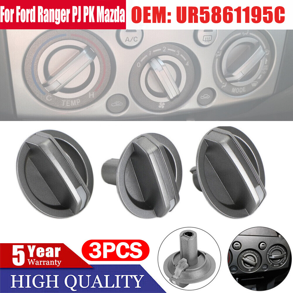 Heater & A/C Fan Speed Control Knob Switch Fit For Ford Ranger PJ PK ...