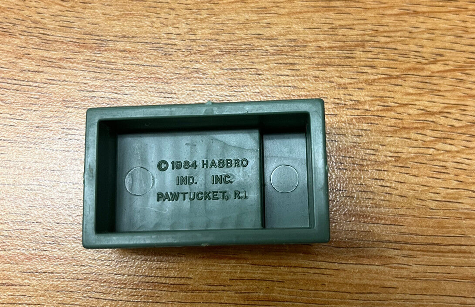 GI Joe 1984 Mortar Defense Unit Ammo Crate Box Vintage Playset Part ...