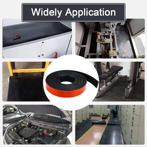 Self-Adhesive Neoprene Rubber Strips - Solid Backing - Multiple Uses | eBay