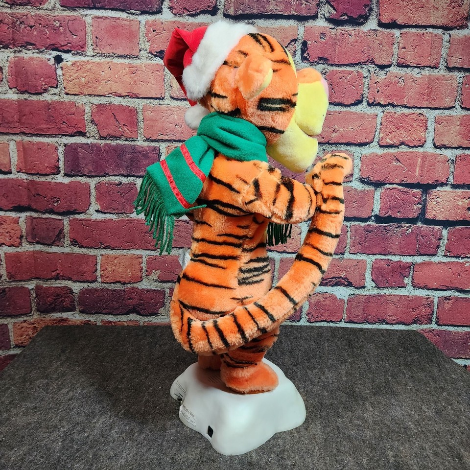 Telco Motionettes Disney 1997 Tigger Animated Christmas Figure For ...