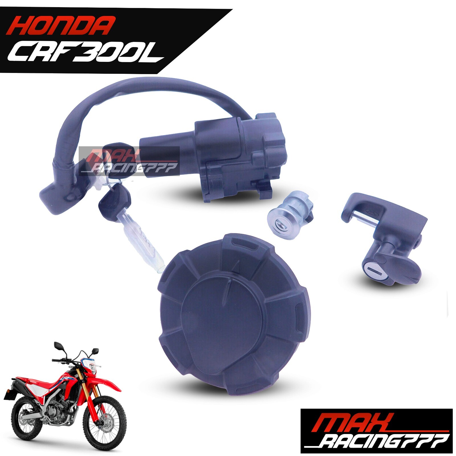 IGNITION SWITCH LOCK SET GENUINE FOR THE HONDA CRF300L 2021-2024 | eBay