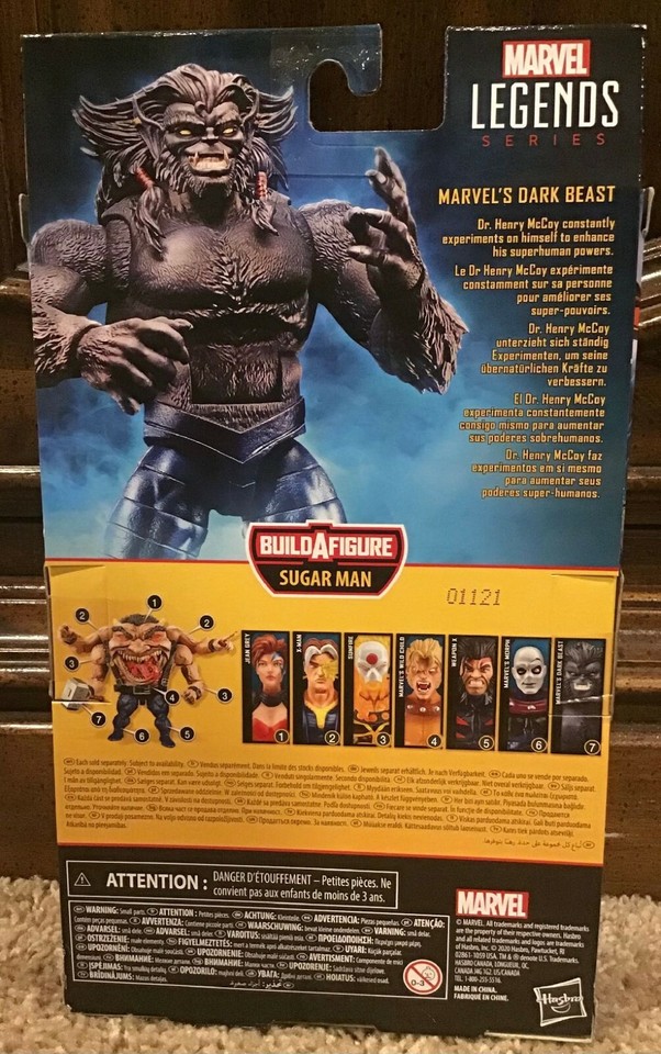 2020 New MIB Hasbro BAF Marvel Legends X-Men Dark Beast | eBay