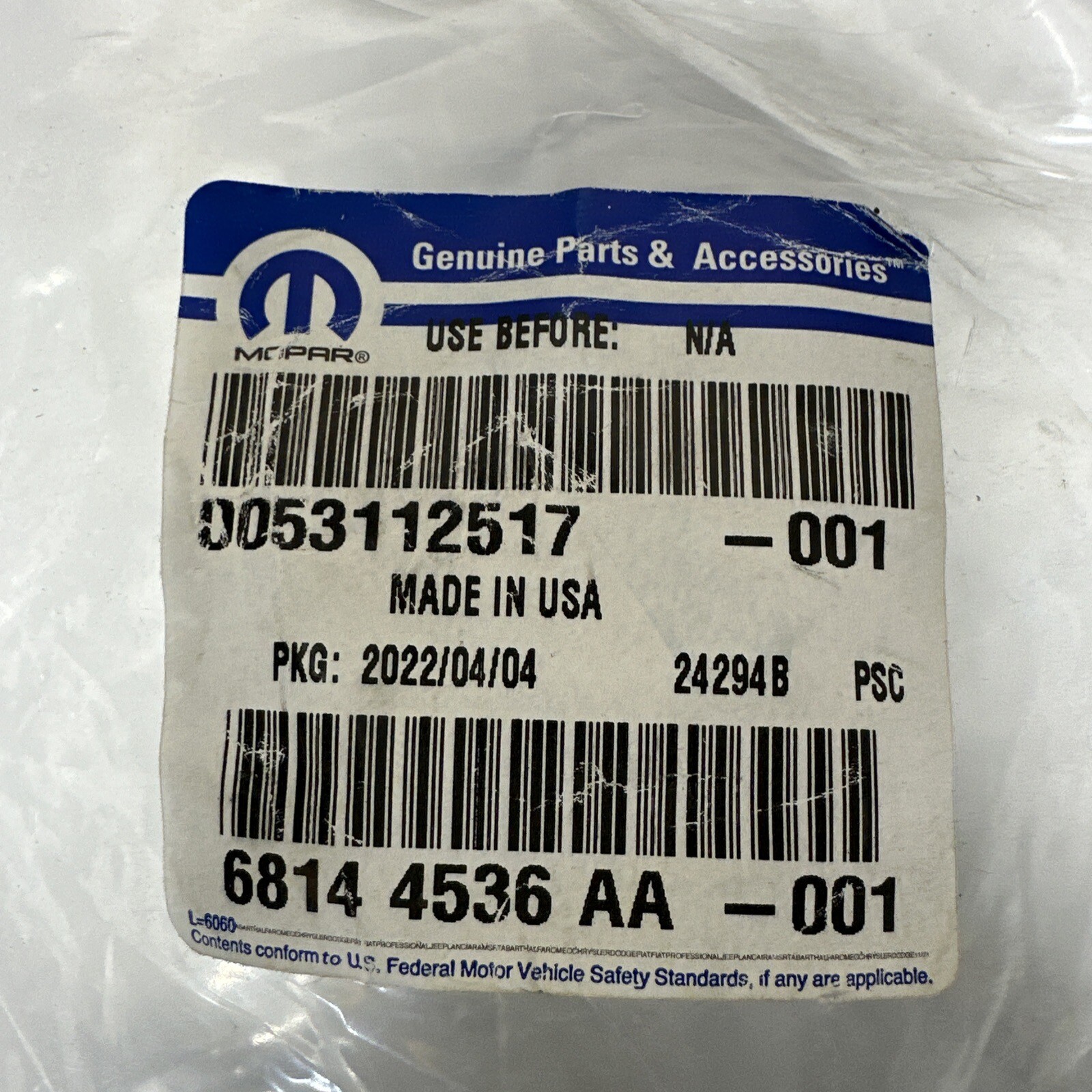 2014-2021 2022 2023 Jeep Cherokee Radiator Support Baffle Lower Mopar ...