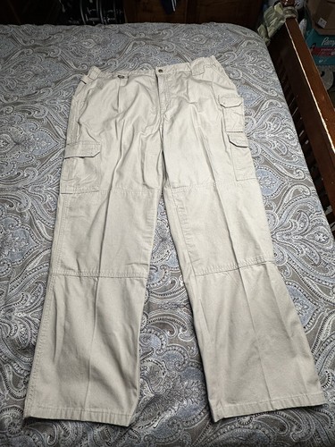 5.11 Tactical Pants Mens 42x34 Khaki Cargo EMS Work Utility Range Tan ...