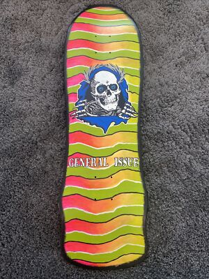 Mark CarrollHandPainted Skateboard Deck General Issue Ripper | eBay