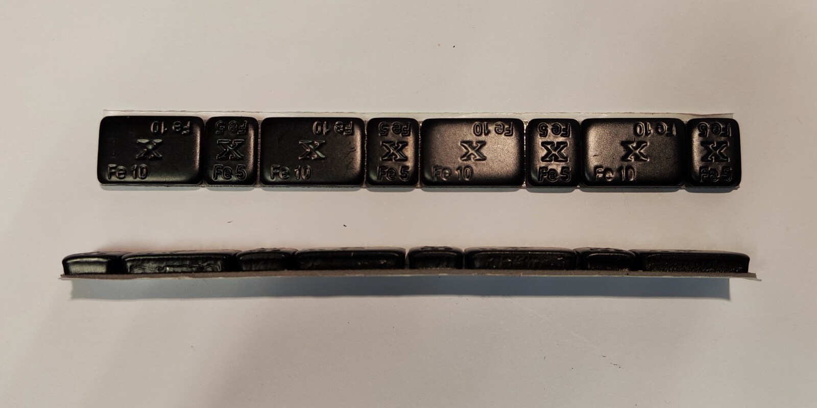 Trax Narrow Black Adhesive Stick On Motorbike Motorcycle Wheel Balance ...