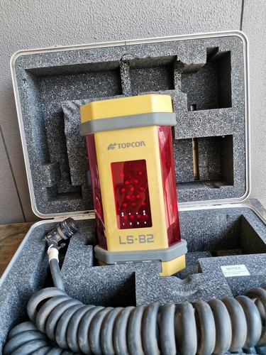 Topcon LS-B2 Laser receiver for Machine Control with Cable & Carry Case ...