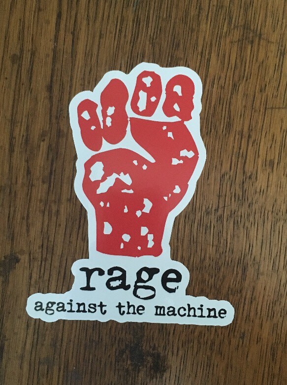 Rage Against The Machine Sticker | eBay