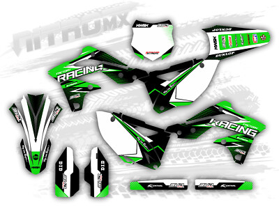 Graphics Kit fits Kawasaki KX 250F KXF 250 KX250F 2013 2014 2015 2016 ...