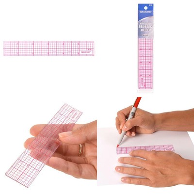 Westcott 8ths 6-Inch Beveled Transparent Ruler (B-50) 6-Inch, Clear | eBay