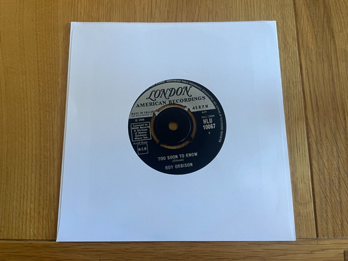 Roy Orbison-Too soon to know.7" | eBay UK