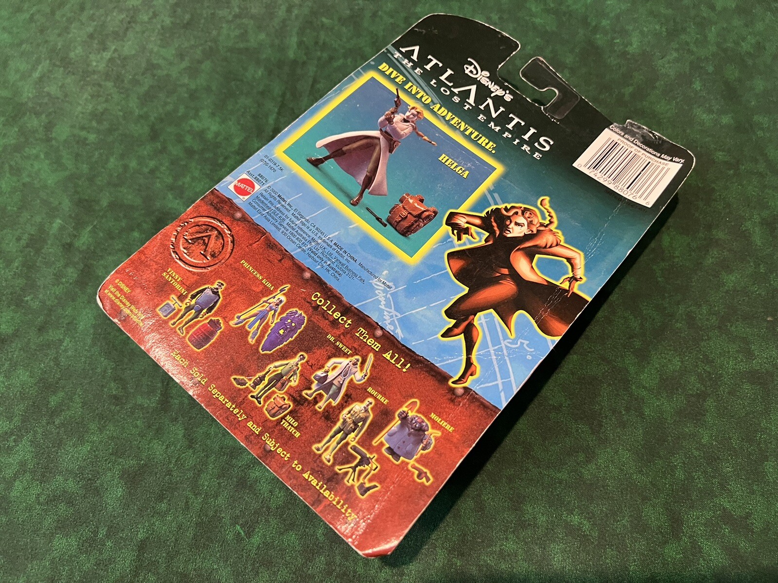 NEW LOT - Disney's Atlantis The Lost Empire HELGA VINNY SANTORINI ...