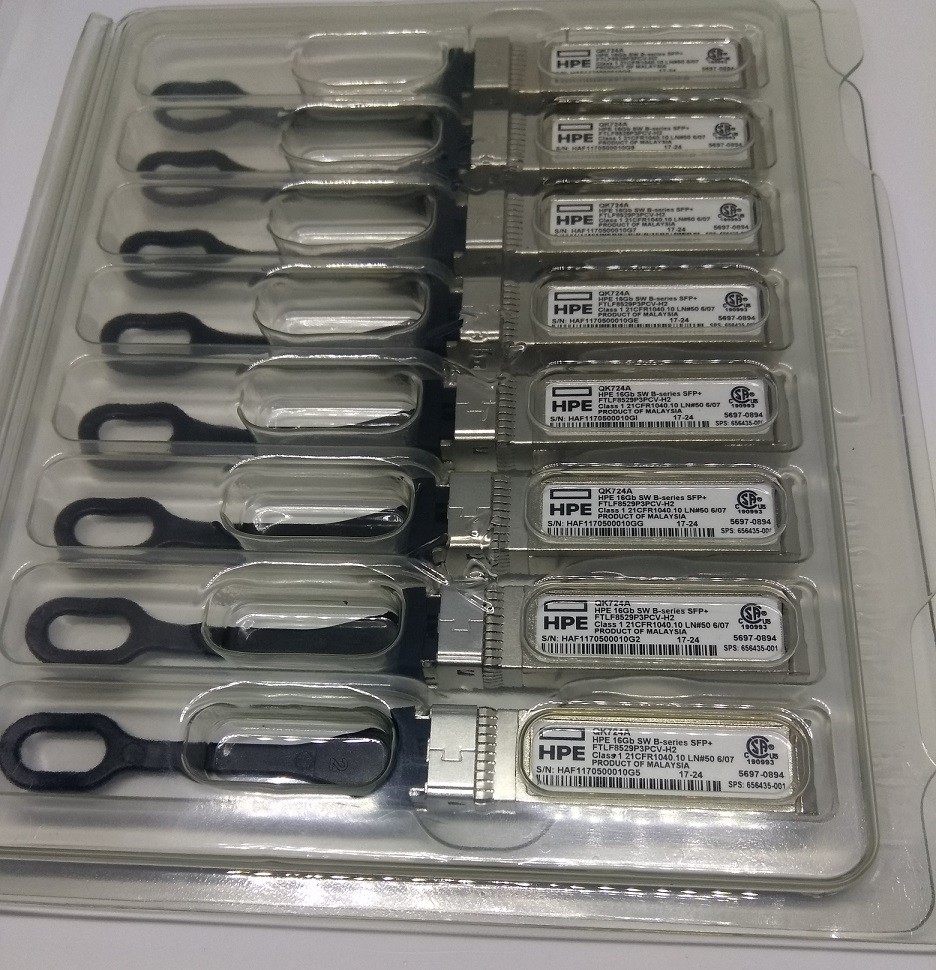 HPE QK724A B-Series 16GB SFP+ Short Wave Transceiver, 656435-001 | eBay