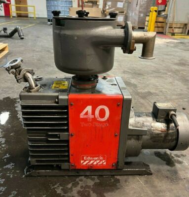 Edwards Two Stage Vacuum Pump Model E2M40 | eBay