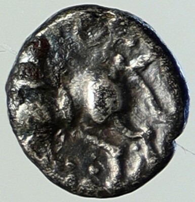 CELTIC Central European Tribe THE SEQUANI Old Antique Coin HORSE GALLOP ...