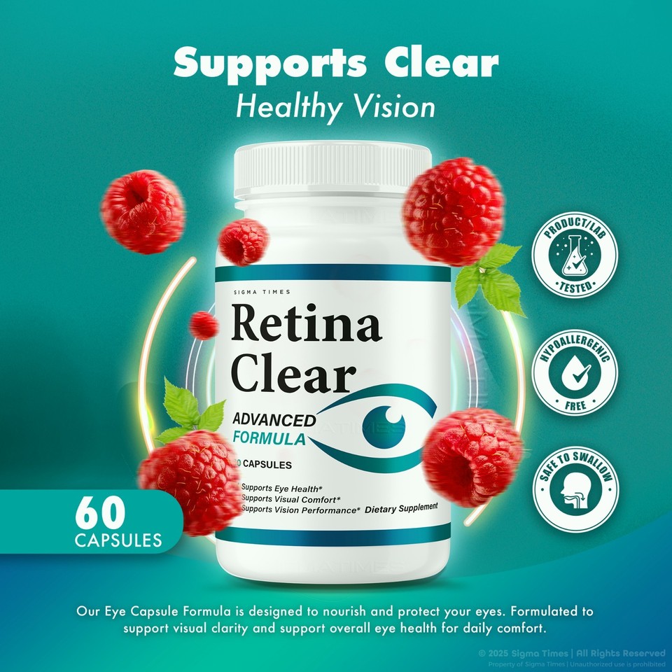 Retina Clear – Retina Clear Capsules for Eyes - 5 Pack | eBay
