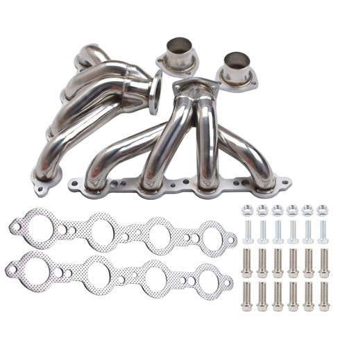 For Chevy Small Block Super Comp Style LS1 Headers 304SS w/3-Bolt ...
