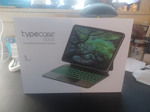 Typecase Edge Keyboard Case for iPad. Backlit Keys. Track pad ...